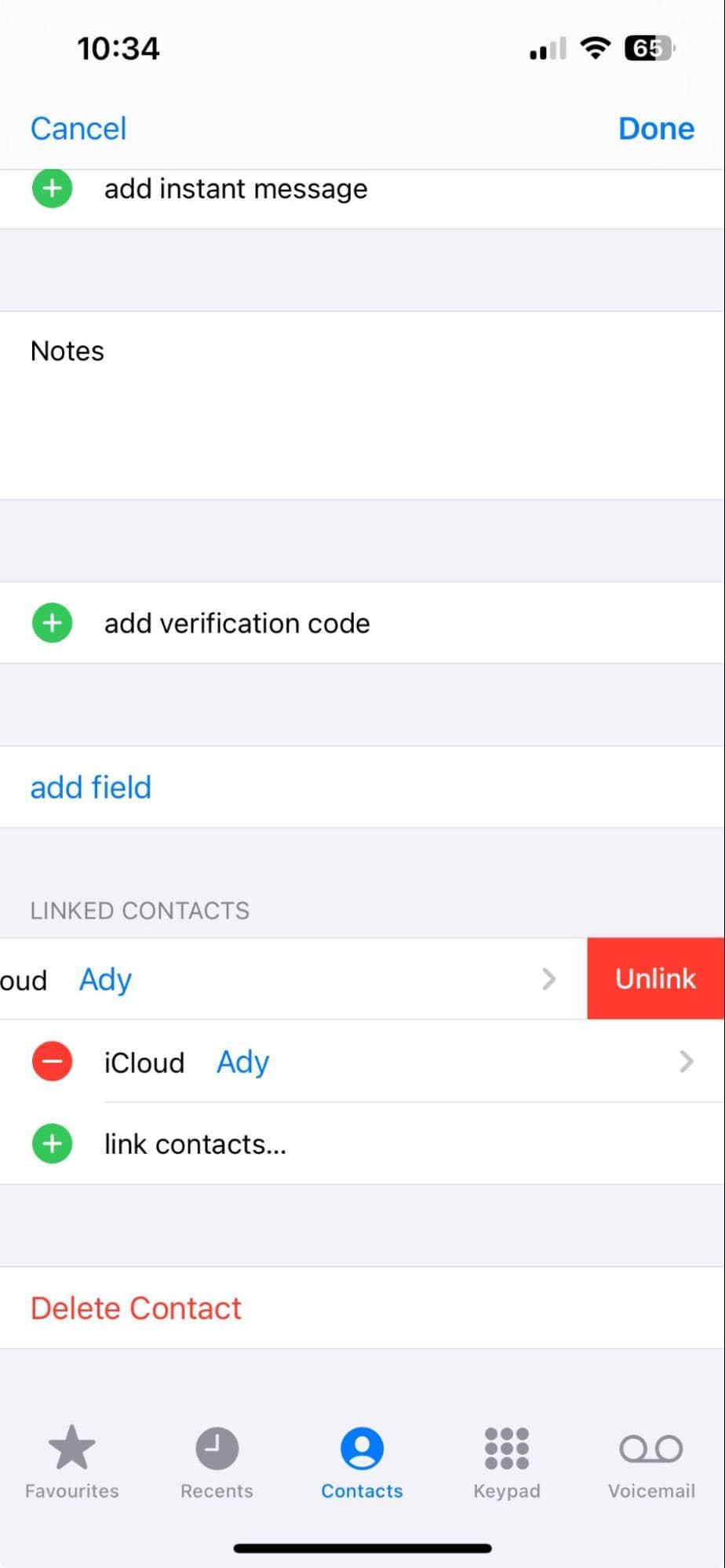 How To Merge Duplicate Contacts On Iphone Step By Step
